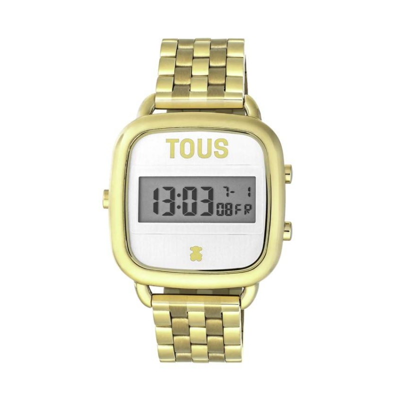 RELOJ TOUS DIGITAL D-LOGO DORADO 200351022