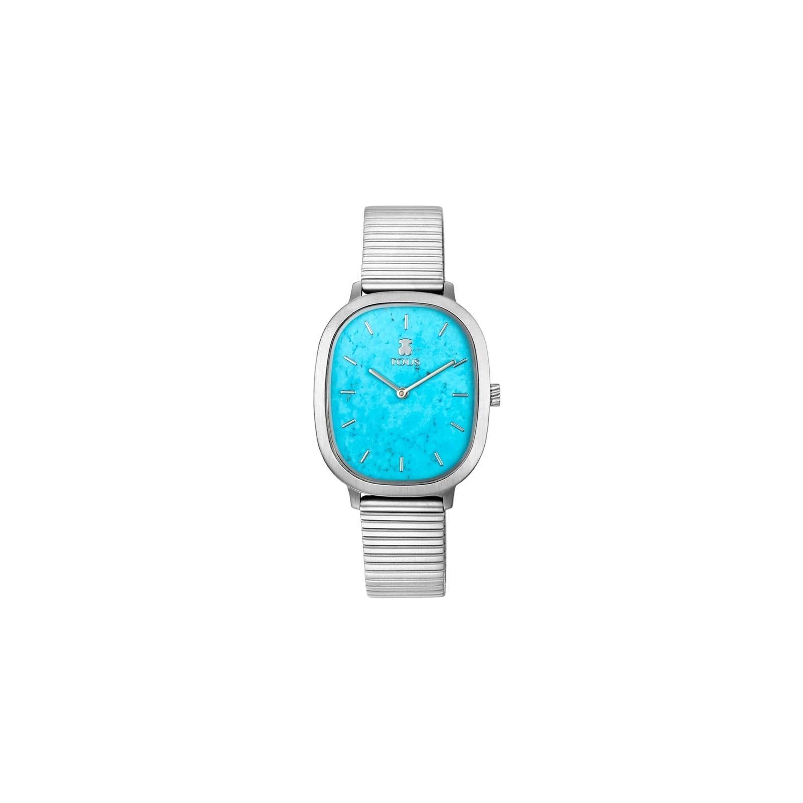 Reloj Heritage Gems de acero con esfera de Turquesa 000351655 ...