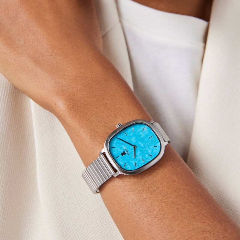 Reloj Heritage Gems de acero con esfera de Turquesa 000351655 ...