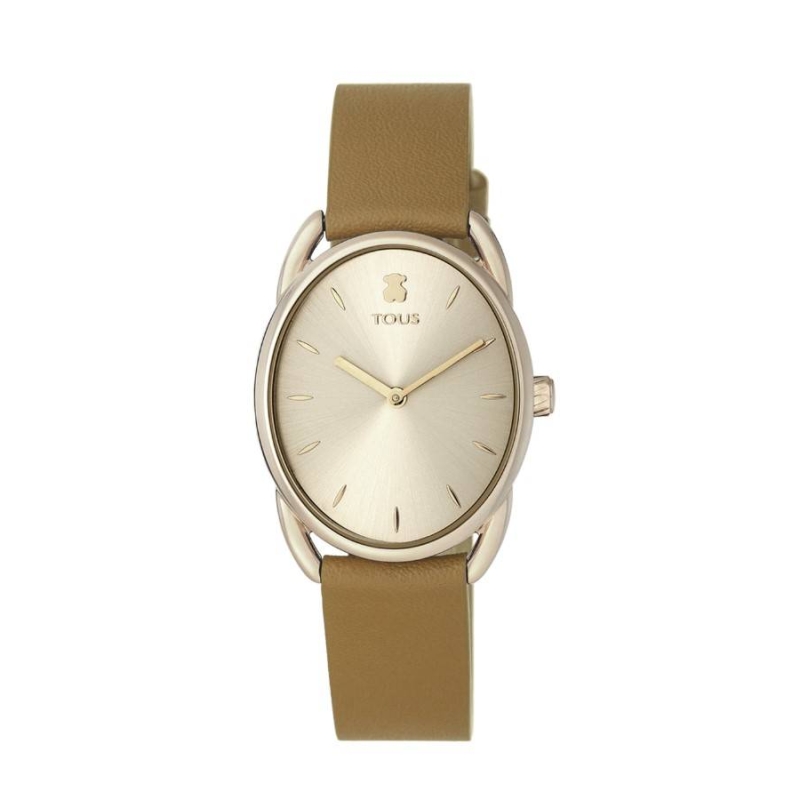 Reloj Tous analógico Tender Time acero bisel giratorio 100350455