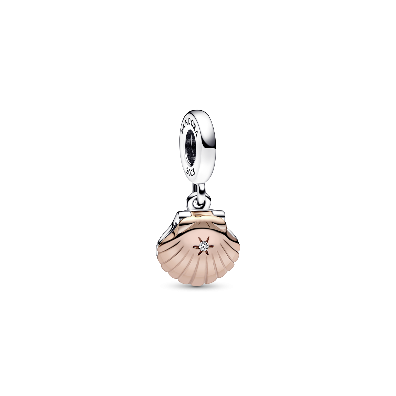 CHARM PANDORA CONCHA DE MAR & PERLA CULTIVADA 782449C01