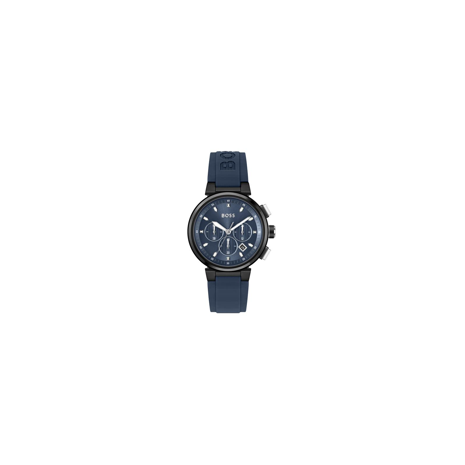 Reloj Hugo Boss One-men correa caucho azul 1513998 - Joyerías Sánchez