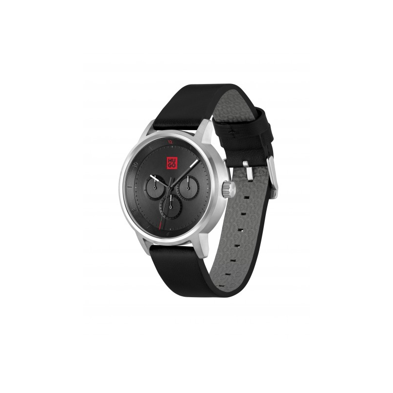 RELOJ HUGO BOSS HOMBRE GRIP PIEL NEGRO 1530263