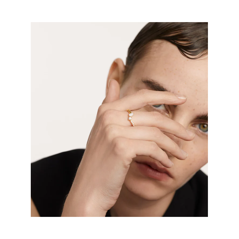 ANILLO PDPAOLA AVA PLATA BAÑO ORO CIRCONITAS AN01-863