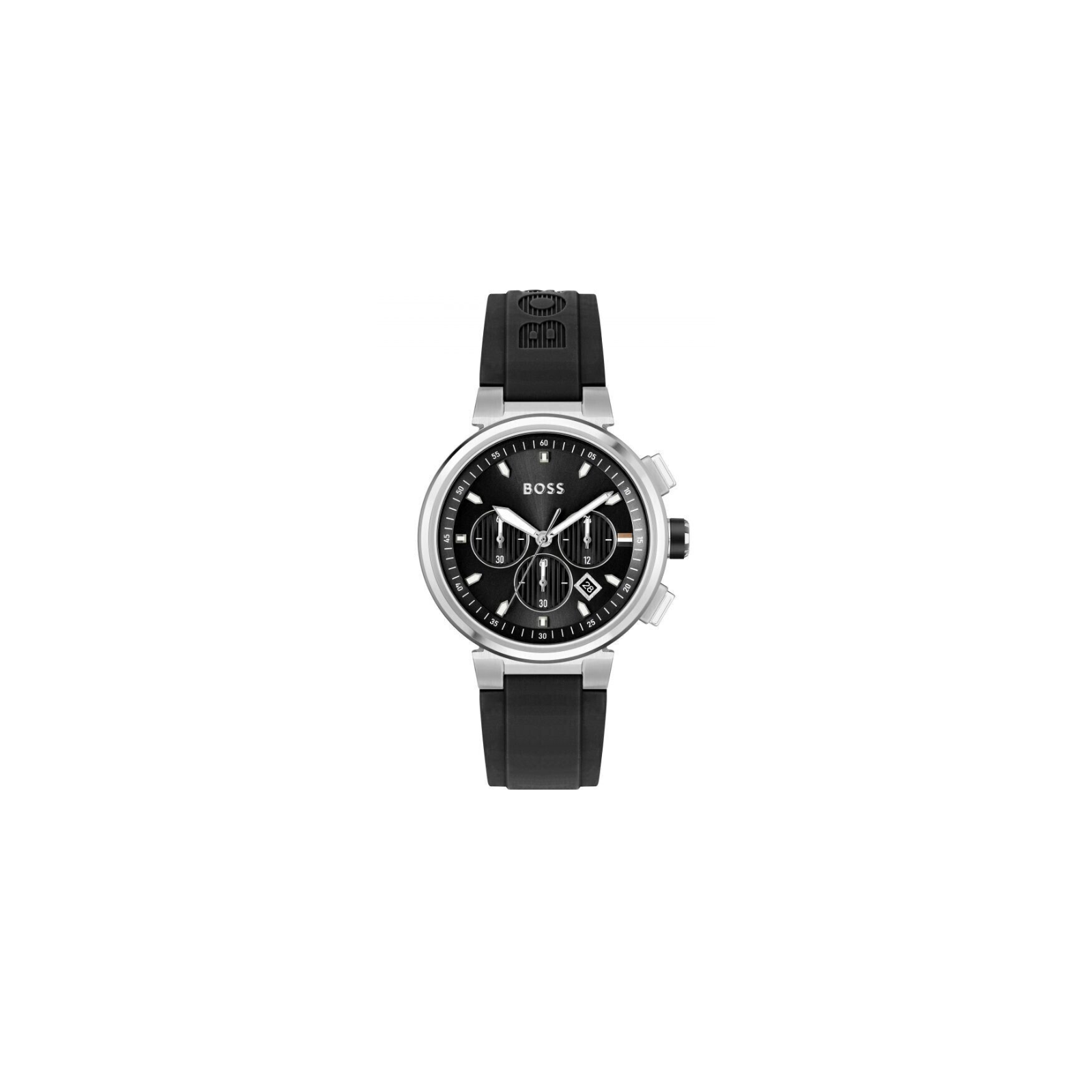 Reloj Hugo Boss hombre One-Men cronógrafo de silicona negro 1513997