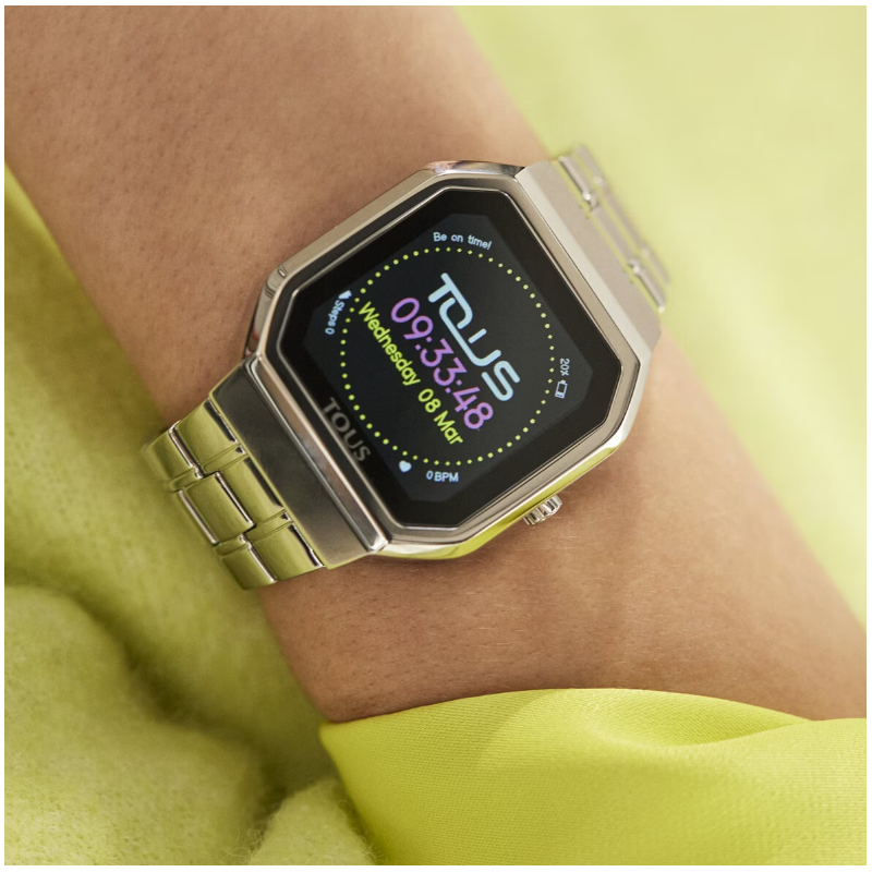 Reloj Tous smartwatch B-Connect de acero 100350695