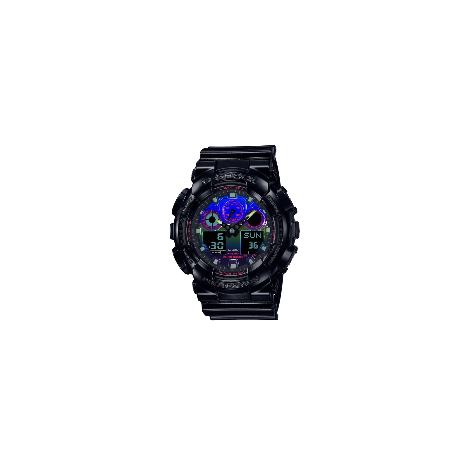 Reloj Casio G-shock virtual rainbow GA-100RGB-1AER