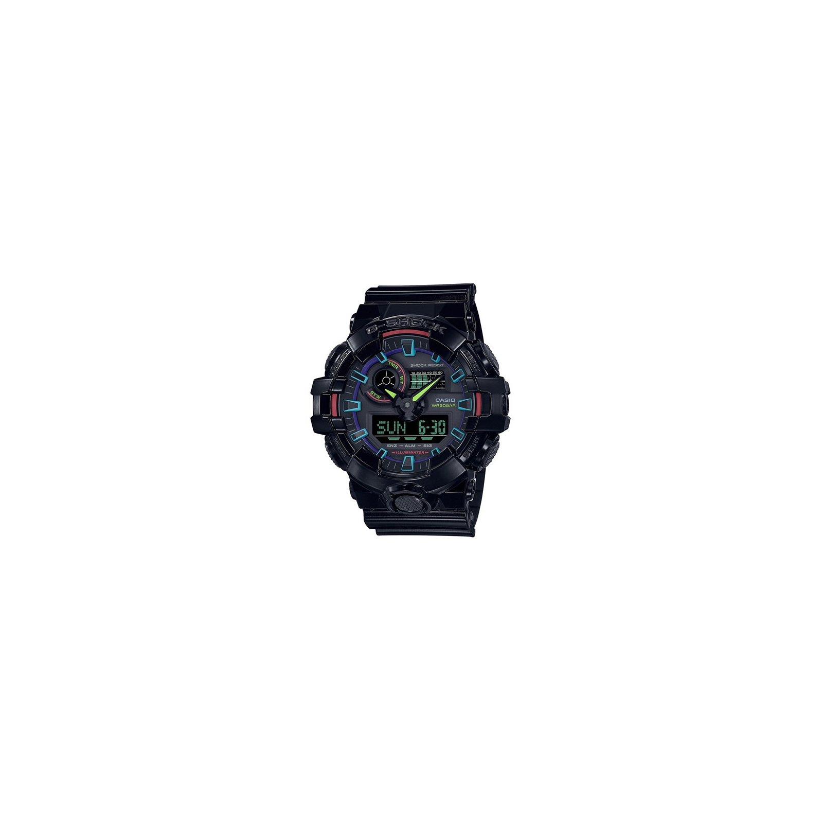 Reloj Casio G-shock virtual rainbow GA-100RGB-1AER