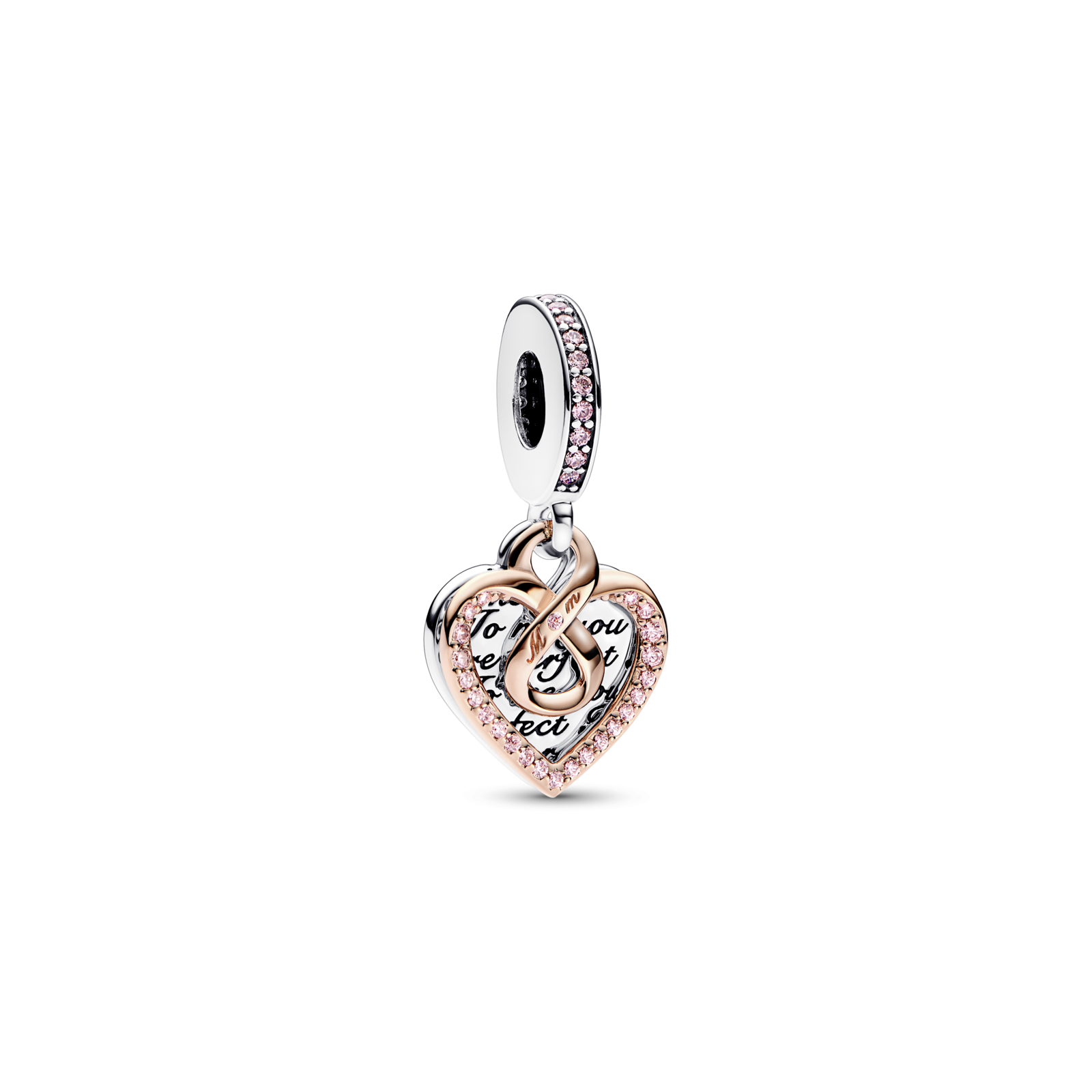 Charm Colgante Pandora Rose Corazón Infinito 782641C01