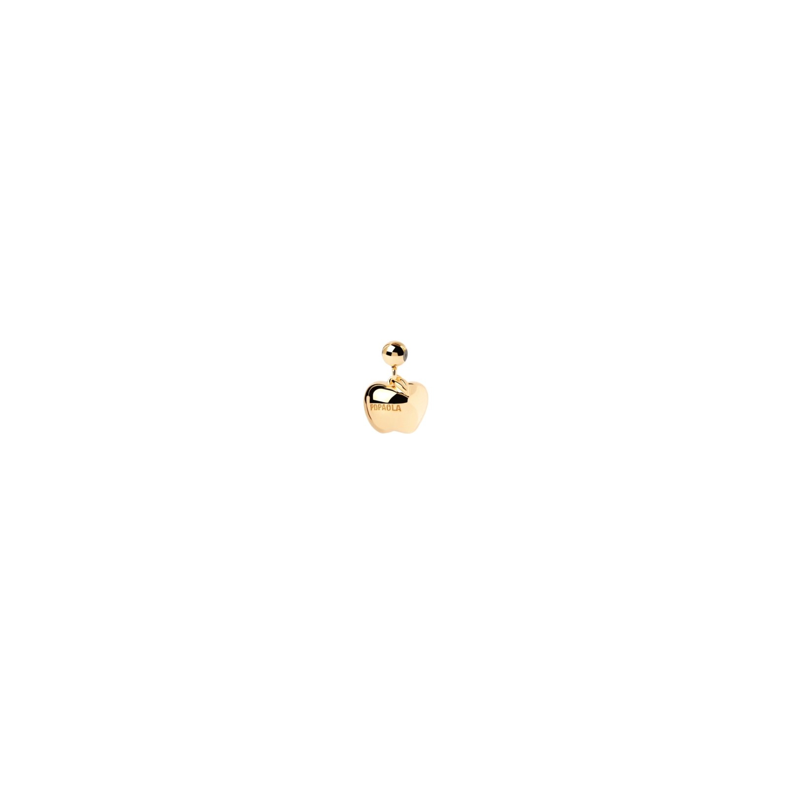 Charm Pdpaola Manzana circonita baño oro 18k CH01-089-U
