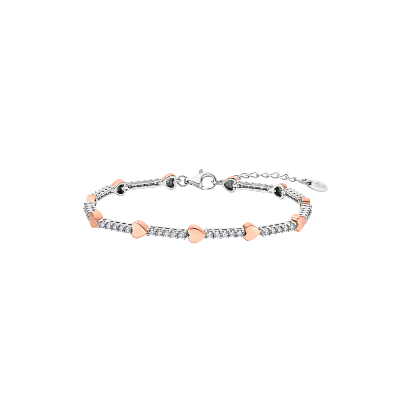 Pulsera corazón Lotus plata mujer LP3537-2/1