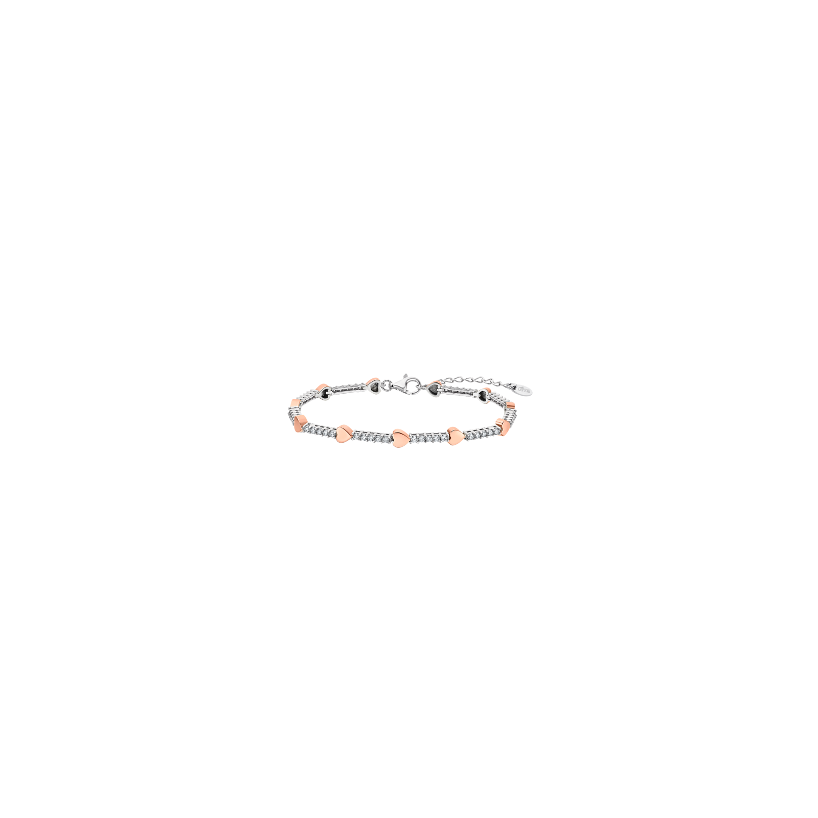 Pulsera corazón Lotus plata mujer LP3537-2/1