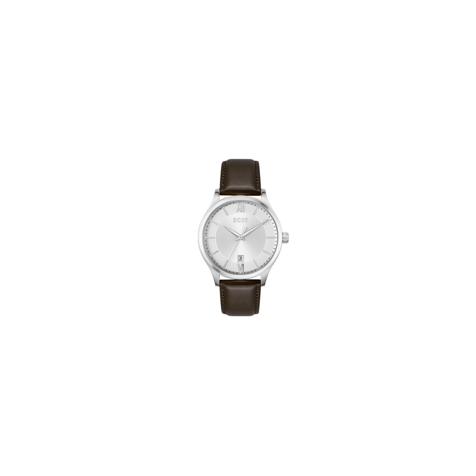 Reloj Hugo Boss Hombre Marrón Plateado 1514064 - Joyerías Sánchez