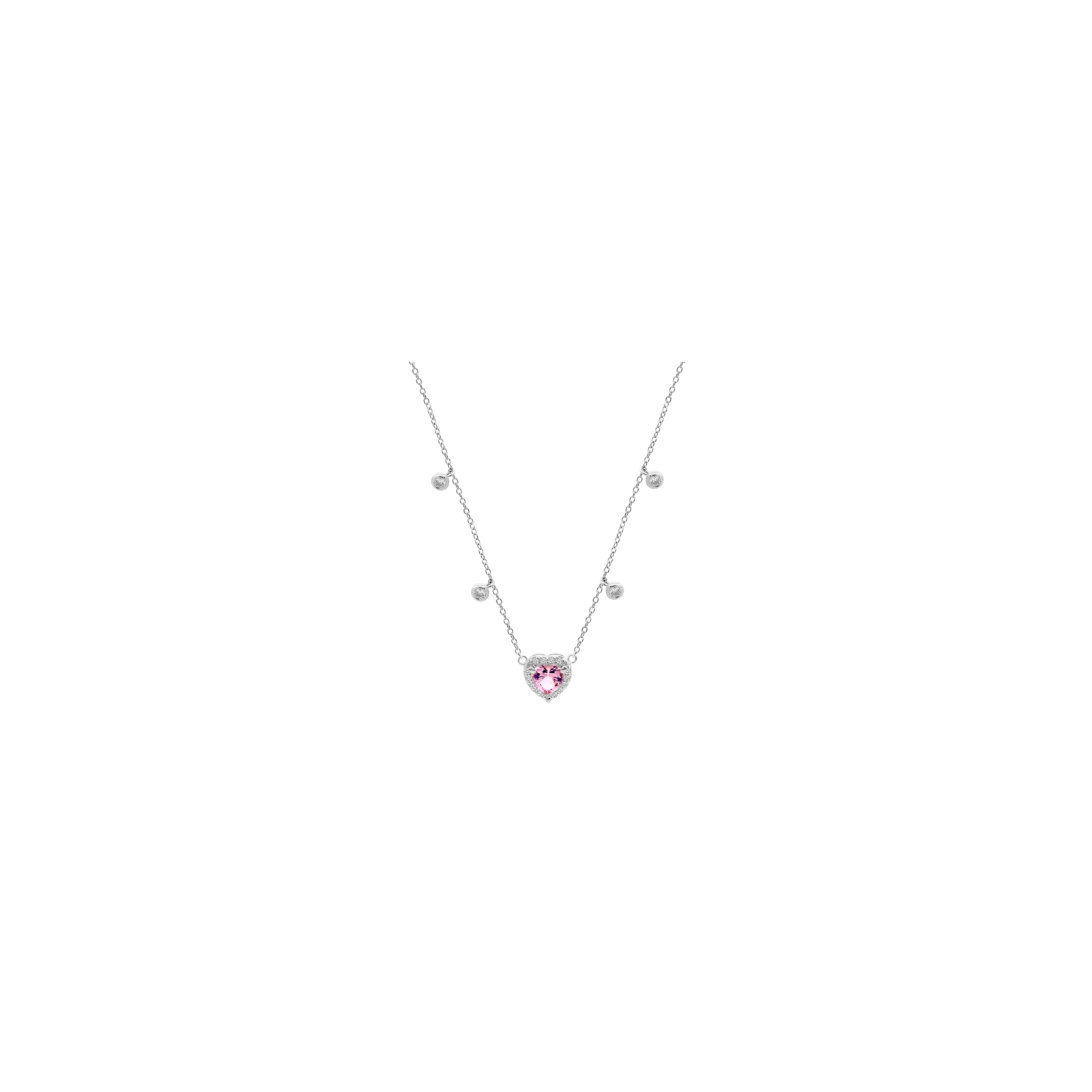 Collar Lotus plata colors mujer LP3589-1/1 - Joyerías Sánchez