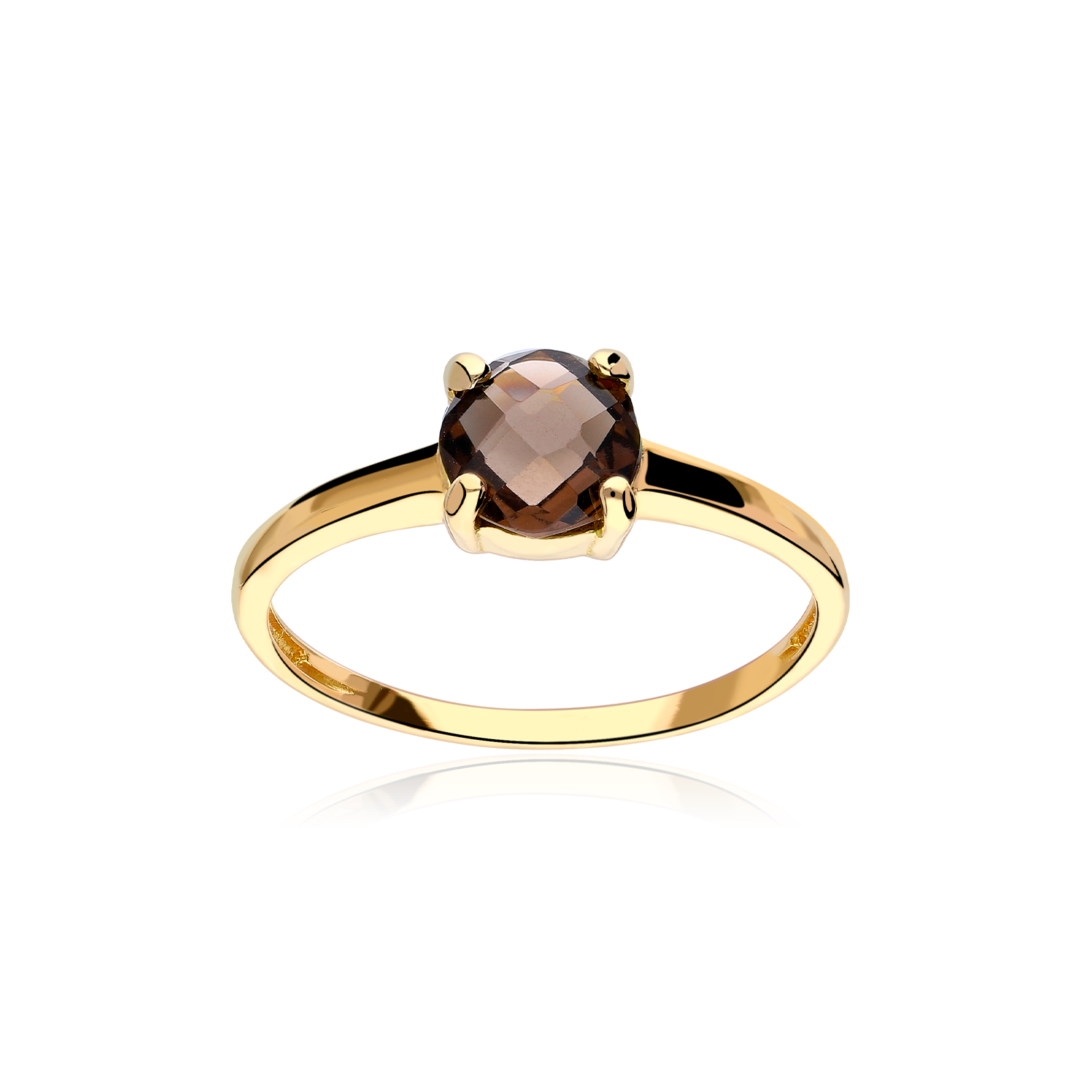 Anillo "Samanta" Oro 18k y topacio