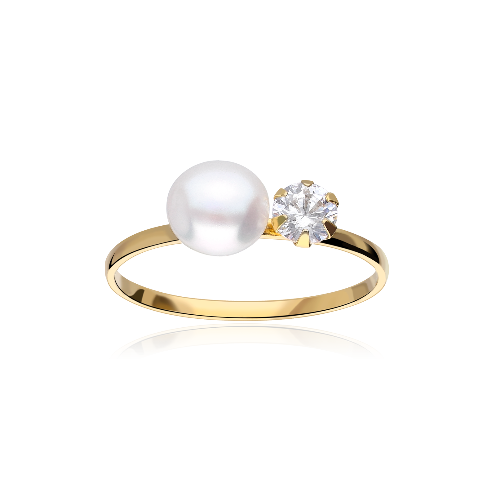 ANILLO "TERRE" ORO 18K PERLA CULTIVADA