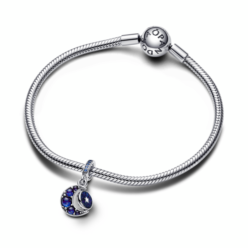 Charm Colgante Pandora Luna Brillante Giratoria 792979C01 - Joyerías ...