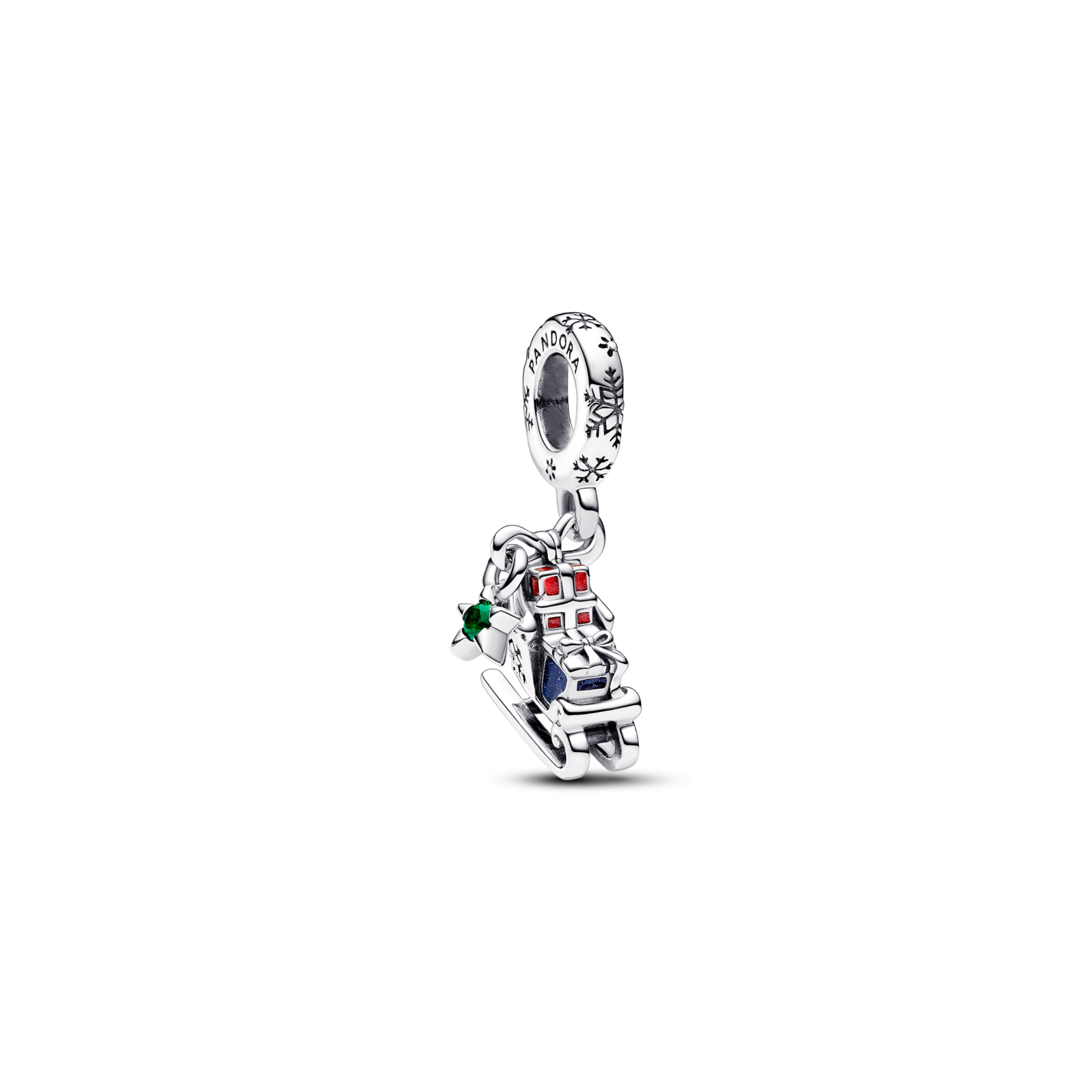 Charm Colgante Pandora Trineo Navidad 2023 792977C01 - Joyerías Sánchez