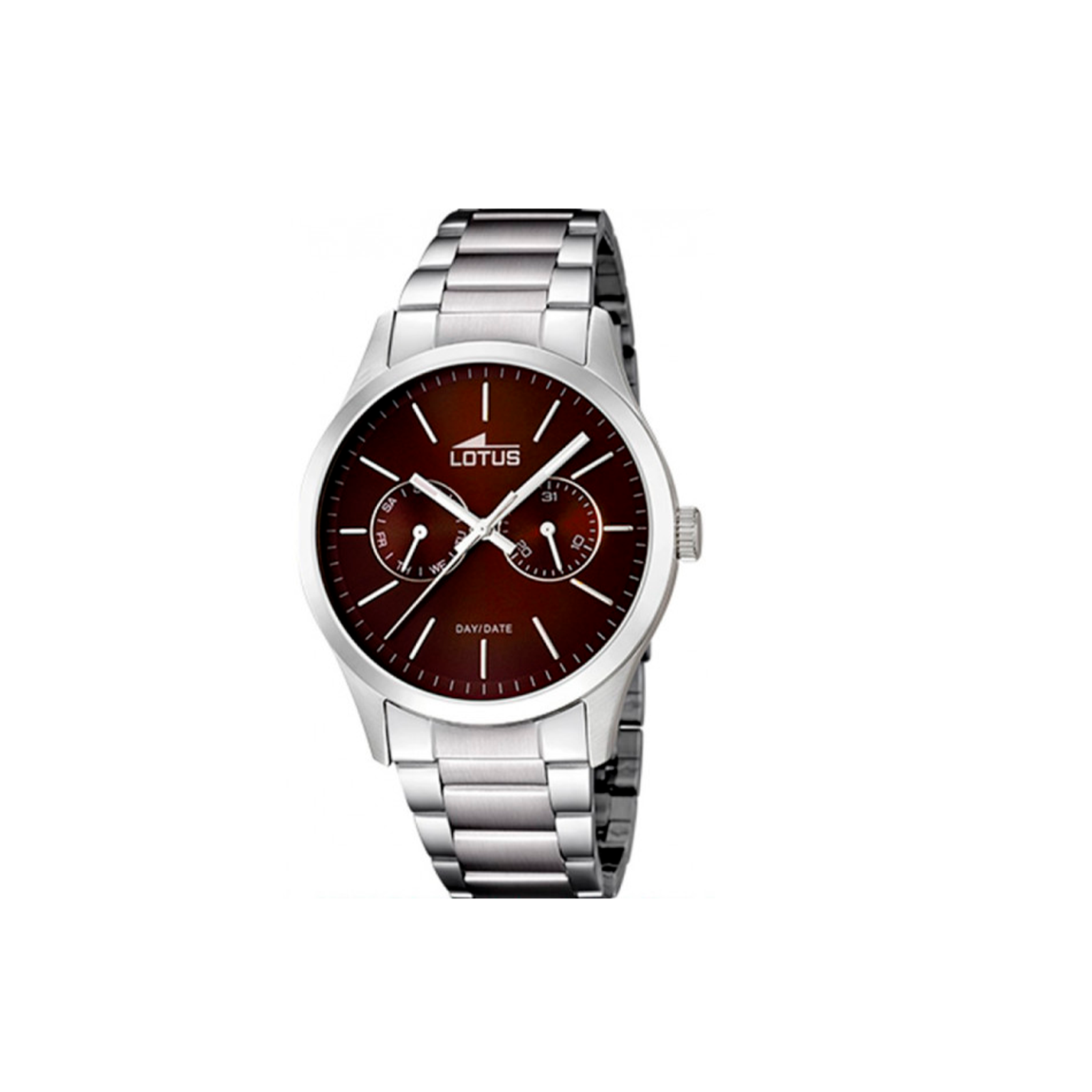Reloj Lotus hombre Minimalist esfera marrón chocolate 15954/2 ...