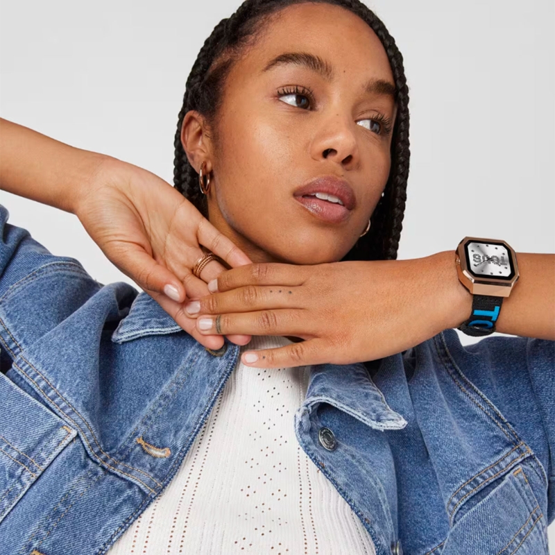 Reloj Tous smartwatch correa de nylon y correa silicona rosa B-Connect ...