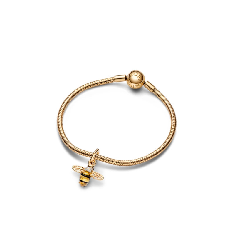 Charm Pandora Colgante Abeja Brillante 762672C01 - Joyerías Sánchez