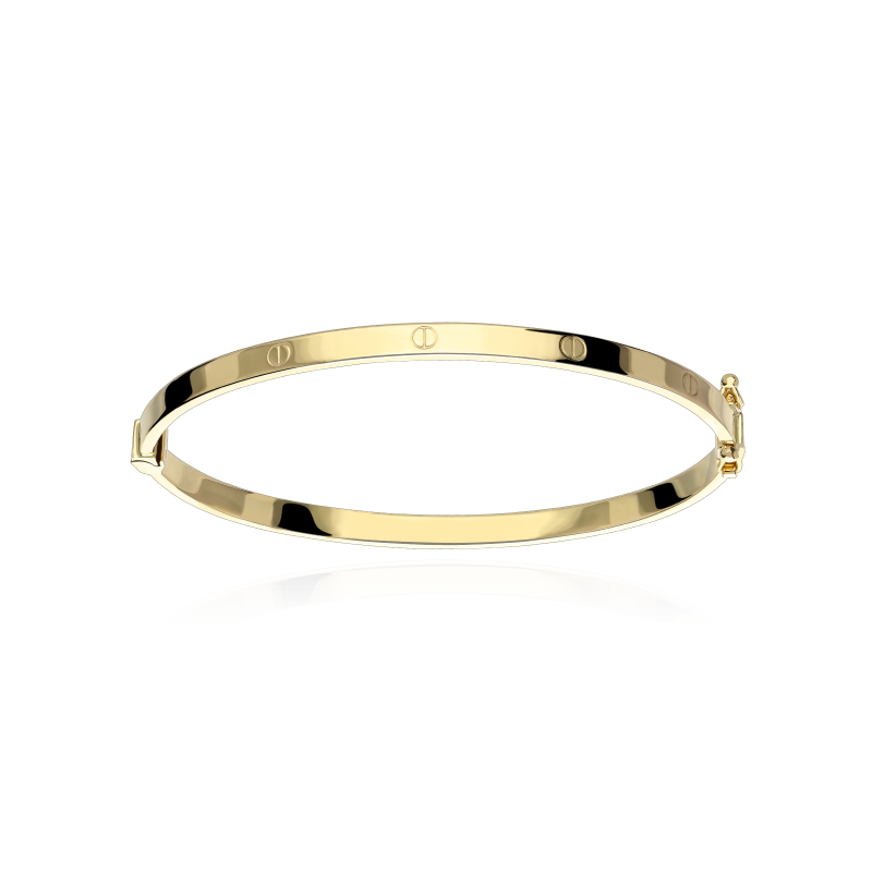 Pulsera Rígida Oro 18k "Altena" - Joyerías Sánchez