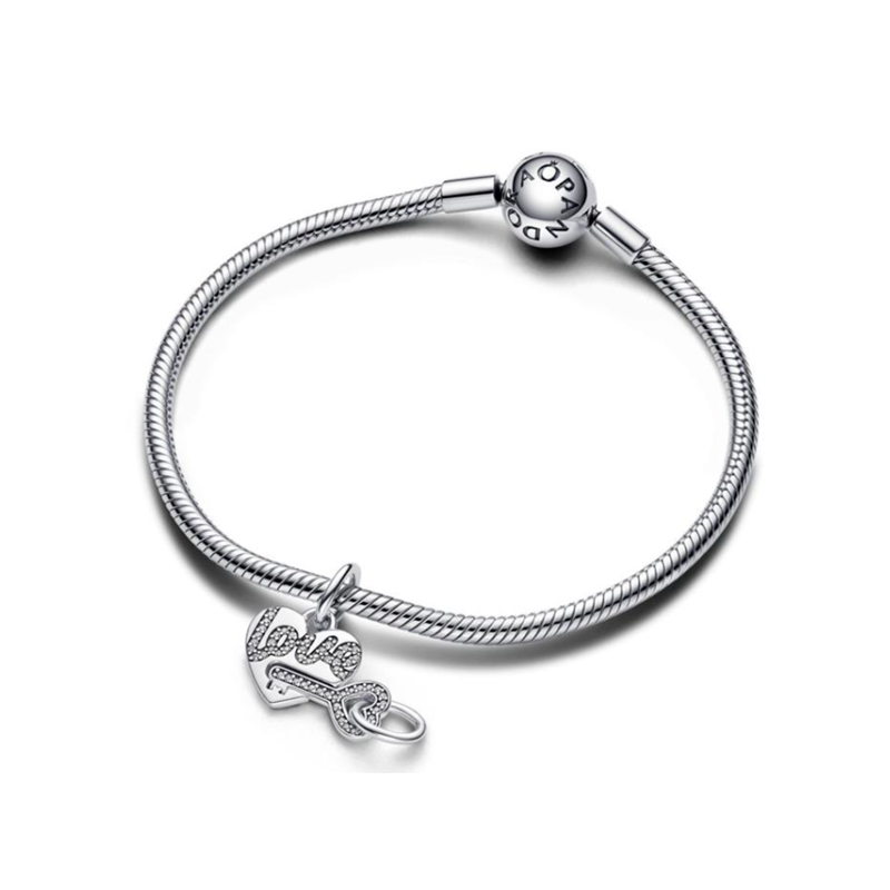Charm Pandora Colgante Divisible Corazón y Llave 793081C01 - Joyerías ...