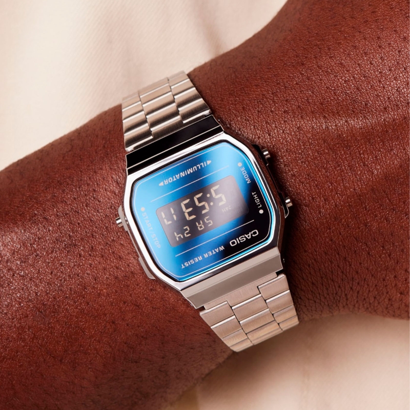 Reloj Casio Vintage Iconic acero A168WEM-2B - Joyerías Sánchez