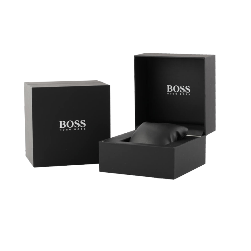 Reloj Hugo Boss acero correa silicona negra hombre 1514141 - Joyerías ...