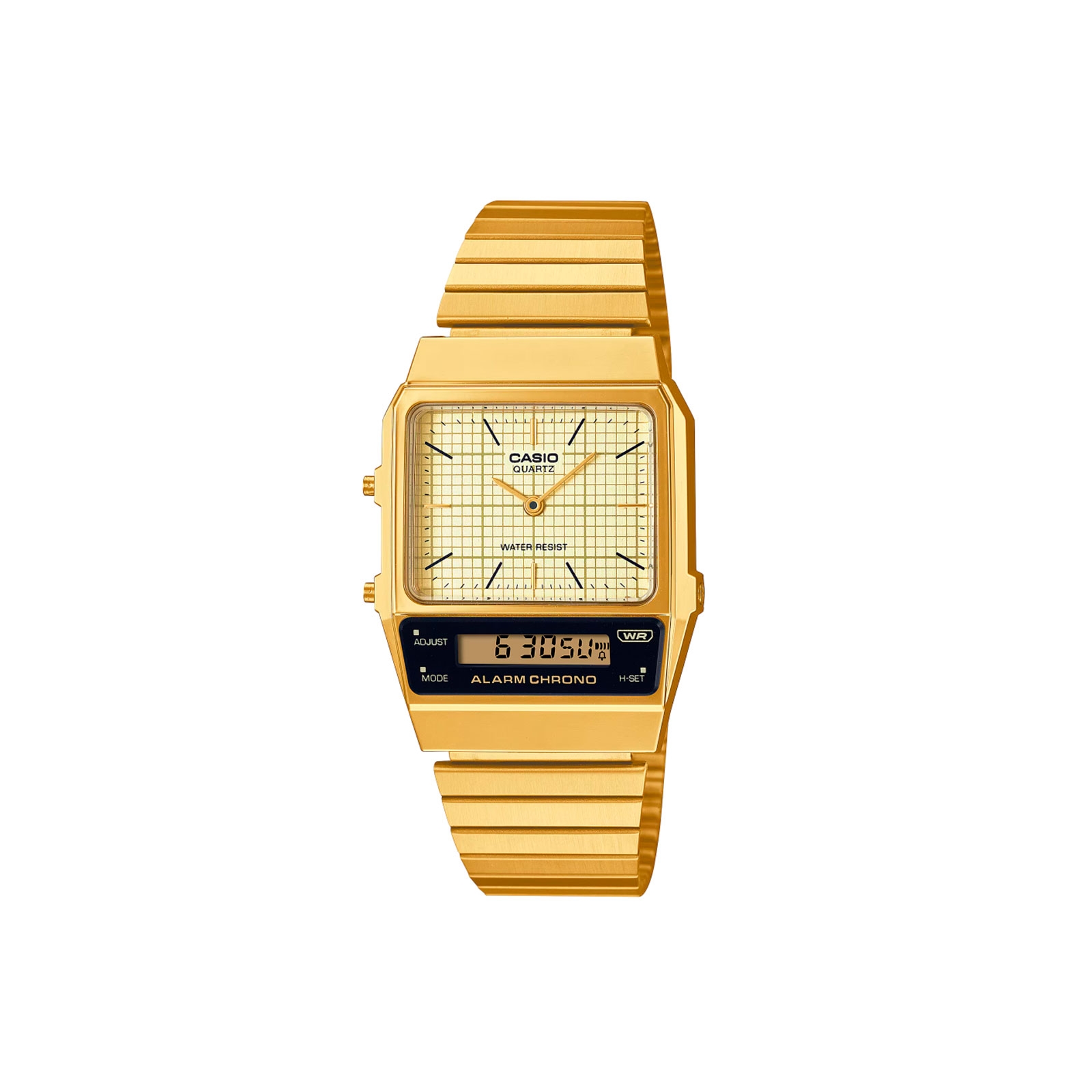 Reloj Casio Edgy Collection dorado AQ-800EG-9AEF - Joyerías Sánchez
