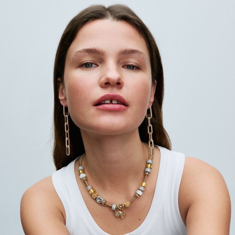 Charm Pandora Murano dorado 793353C00 - Joyerías Sánchez