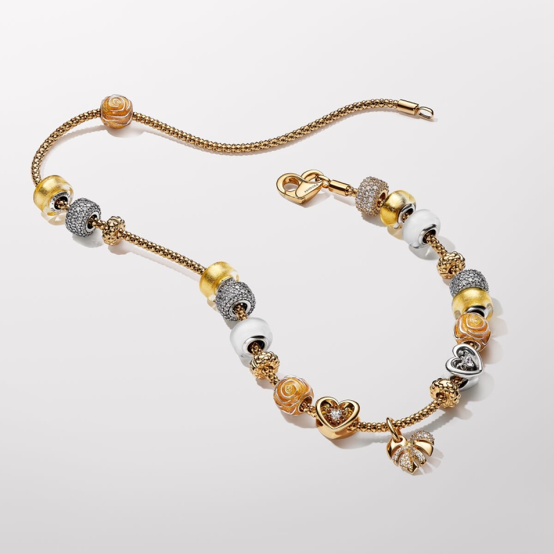 Charm Pandora Murano dorado 793353C00 - Joyerías Sánchez