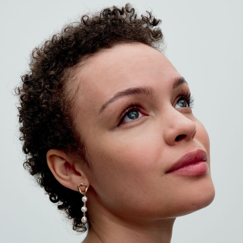 Pendientes Pandora Círculo y Perlas Cultivadas 263263c01