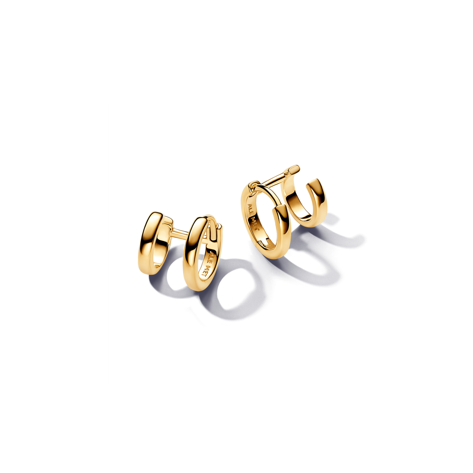 Pendientes Pandora Aros Abrazo Doble 263280C00