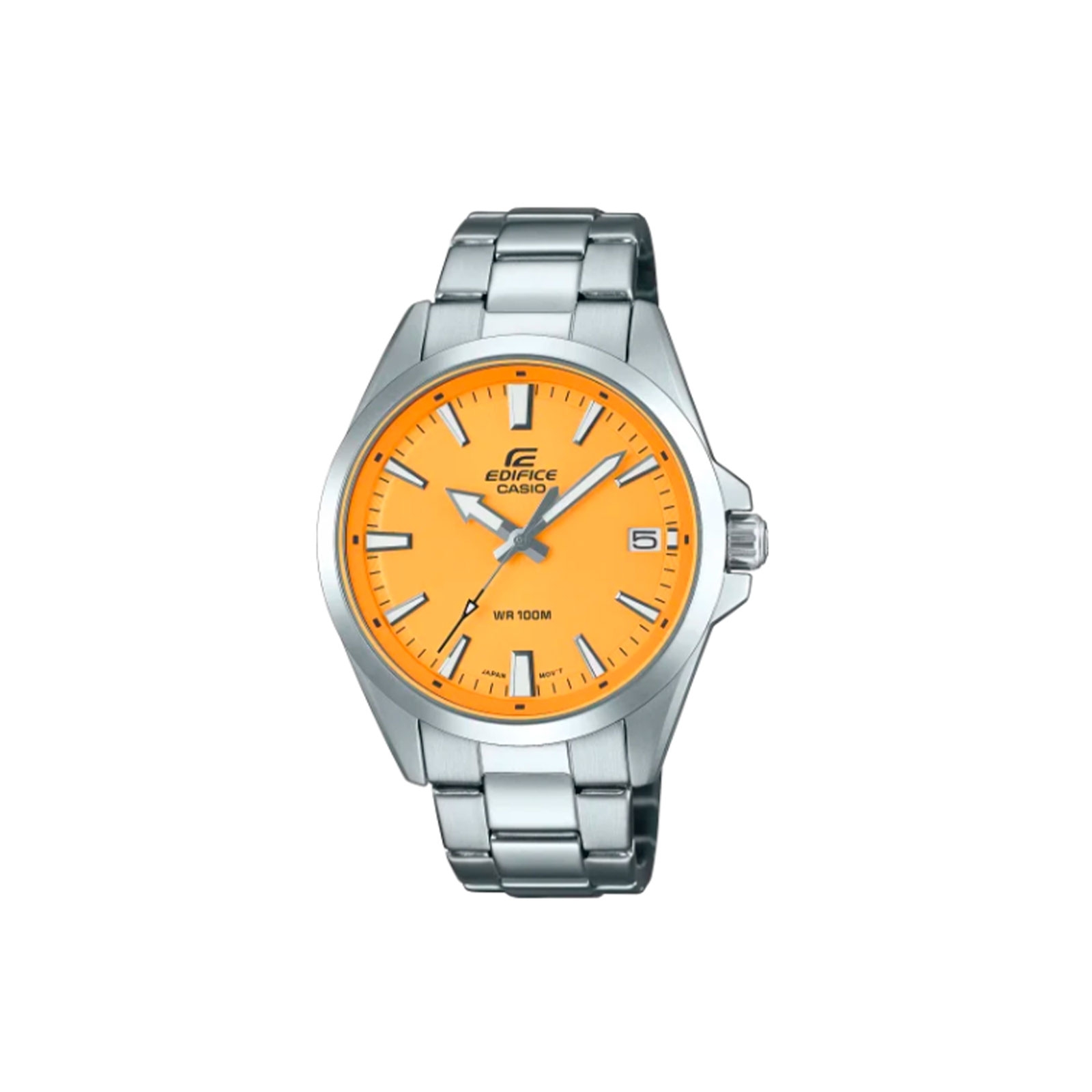 Reloj Casio Edifice acero esfera amarilla EFV-100D-9AVUEF - Joyerías ...