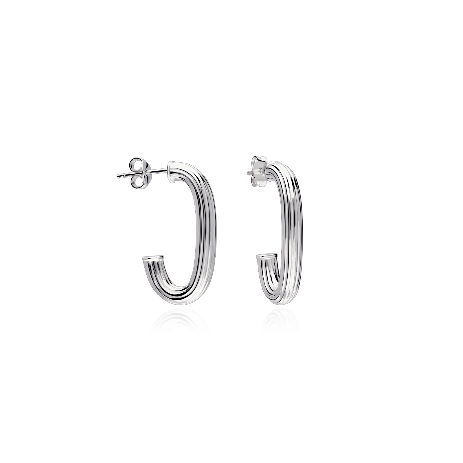 Aros Plata de primera ley "Cira" - Joyerías Sánchez