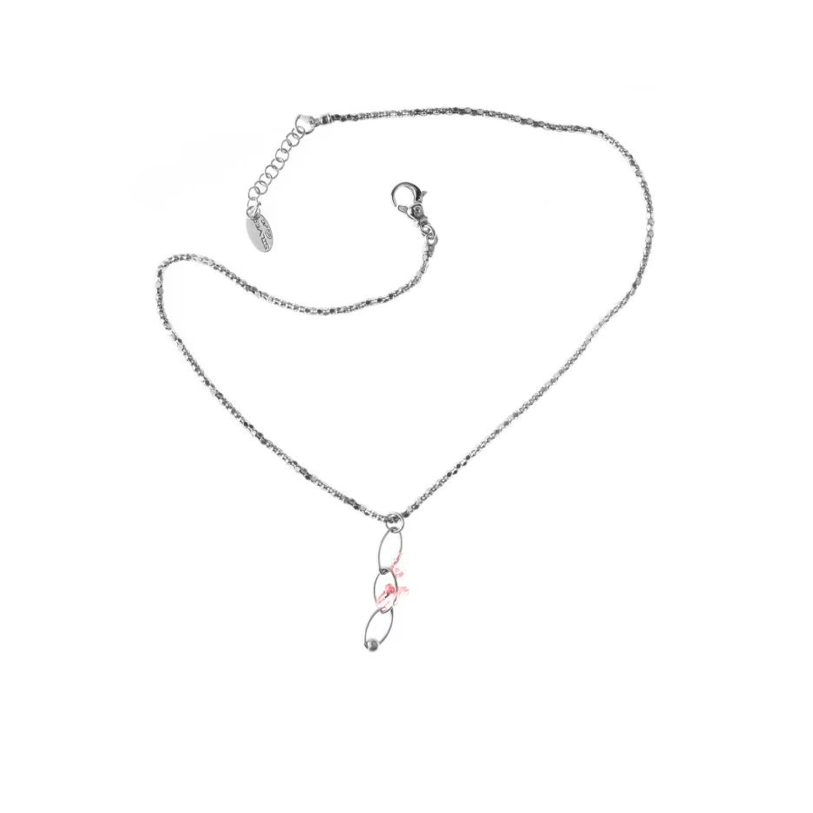 Collar Lotus Silver Plata de Ley LP1025-1/4 - Joyerías Sánchez