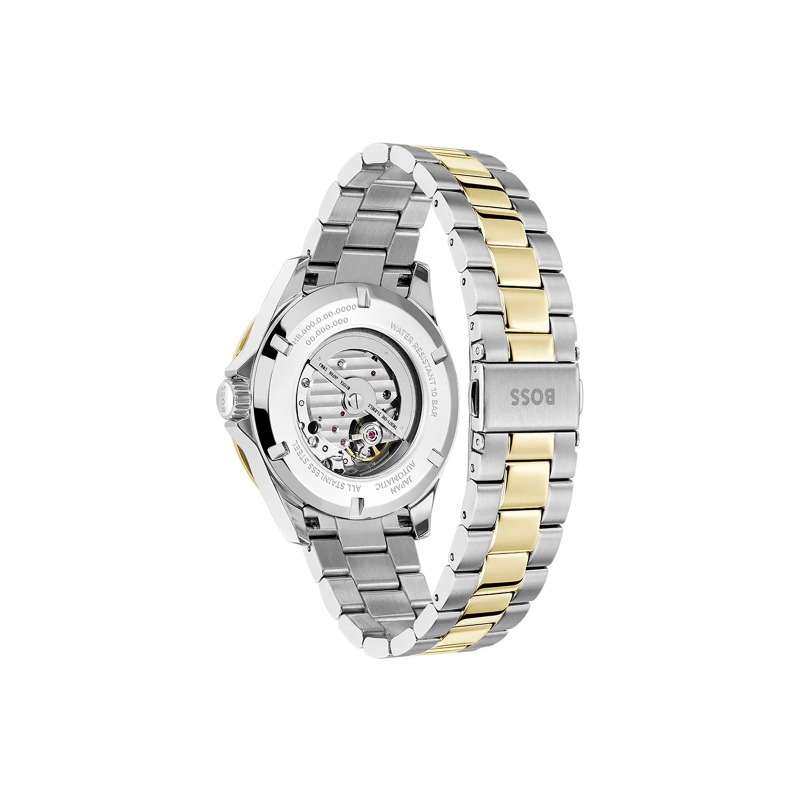 Reloj Hugo Boss Boss hombre acero bicolor esfera azul 1514201 - Joyerías Sánchez