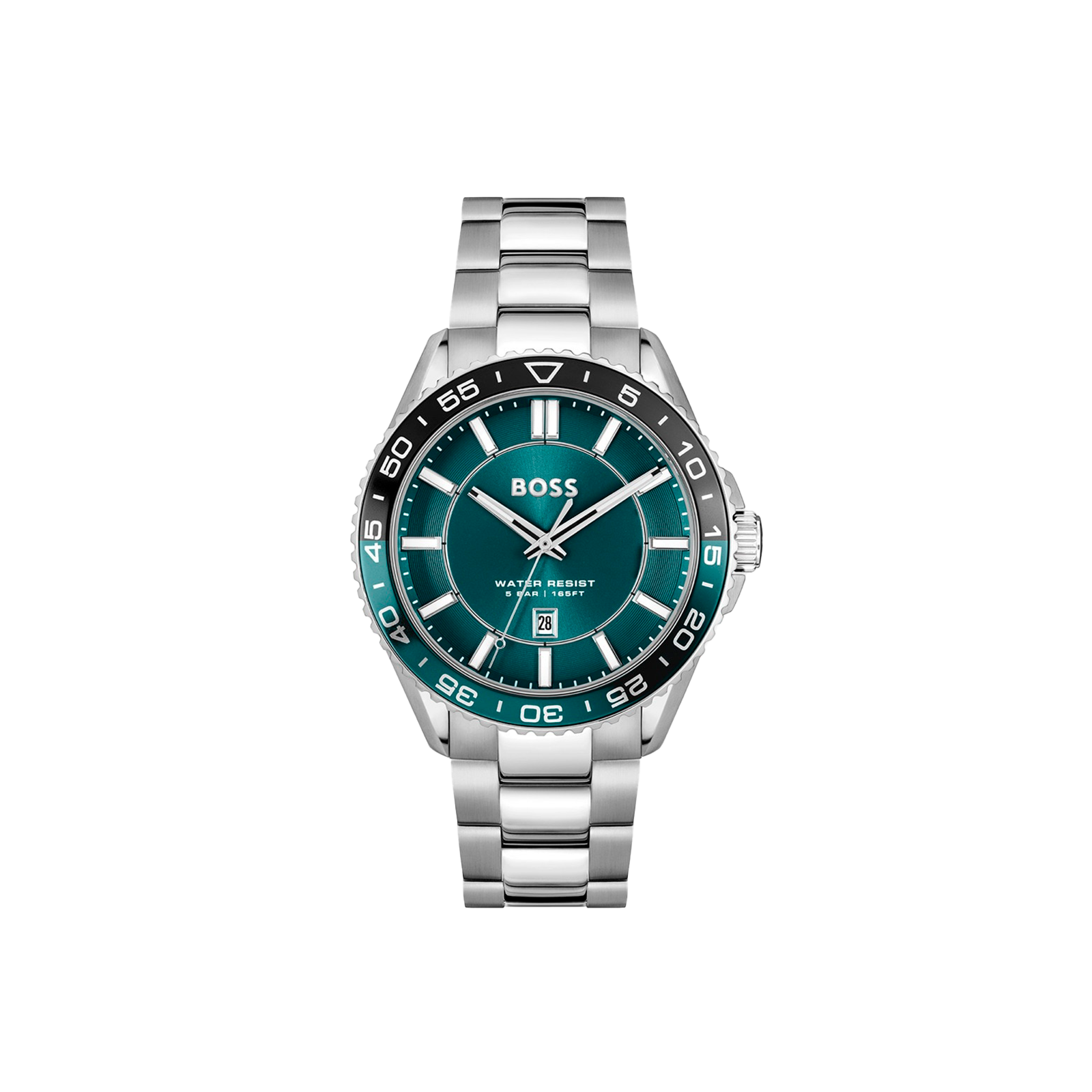Reloj Hugo Boss de hombre acero y esfera verde 1514208 - Joyerías Sánchez