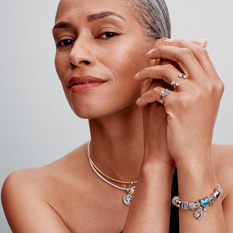 Pandora Charm Sol y Luna 763585c01 - Joyerías Sánchez