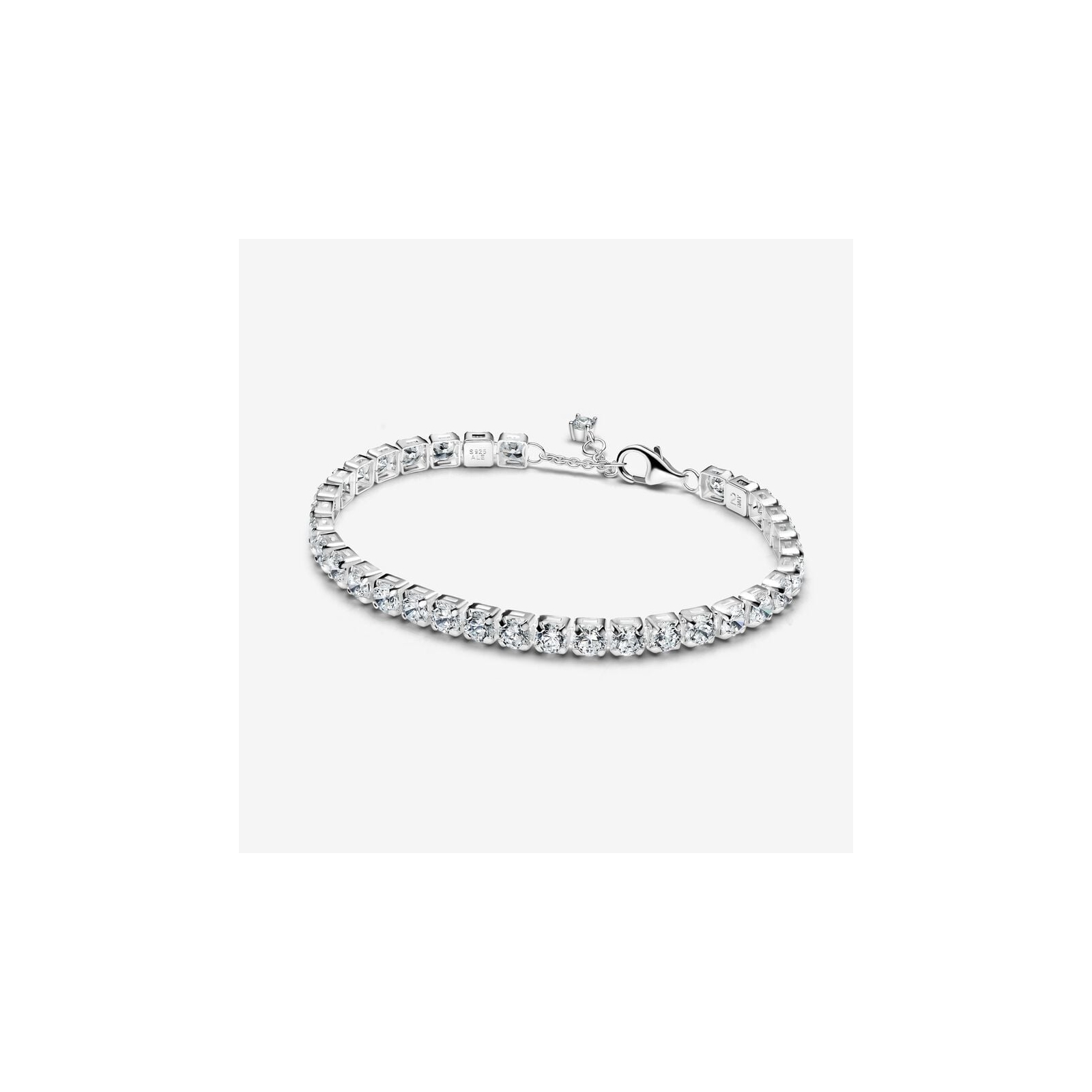 Pulsera Pandora Tenis Ancha Brillante 593539c01 - Joyerías Sánchez