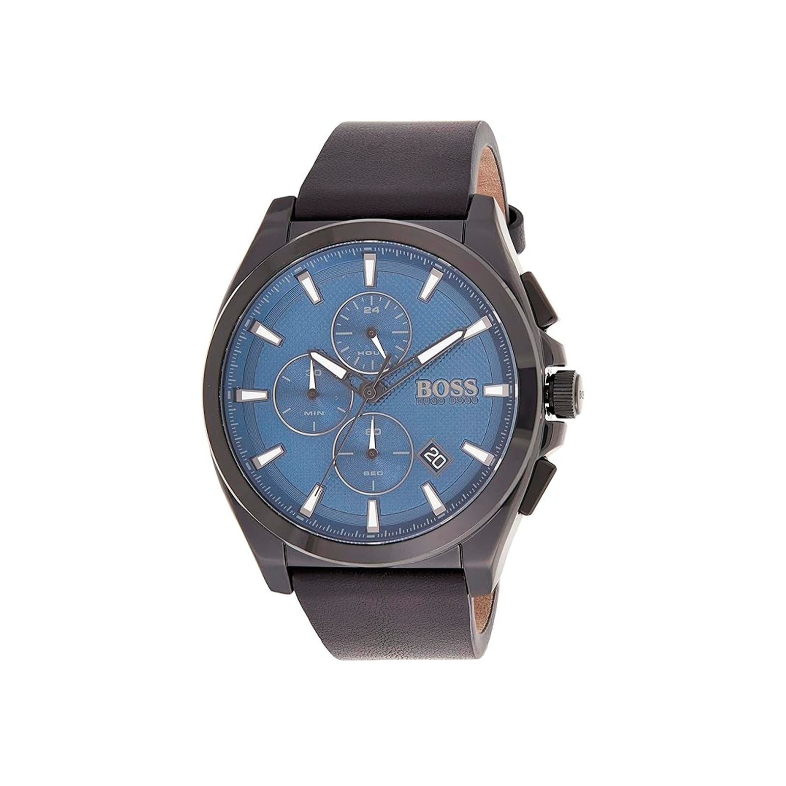 Reloj Hugo Boss Cronógrafo Correa en piel Negro 1513883 - Joyerías Sánchez