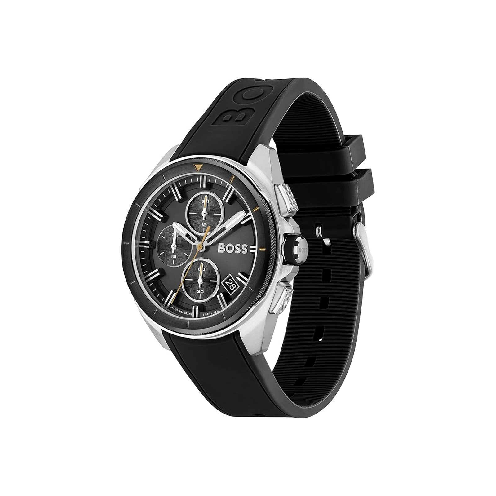 Reloj Hugo Boss Hombre Volaine Negro Cronógrafo 1513953 - Joyerías Sánchez