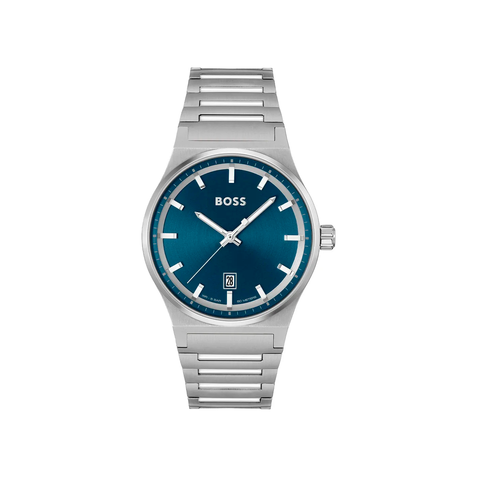 Reloj Hugo Boss Hombre Acero Inoxidable Esfera Azul 1514076 - Joyerías ...