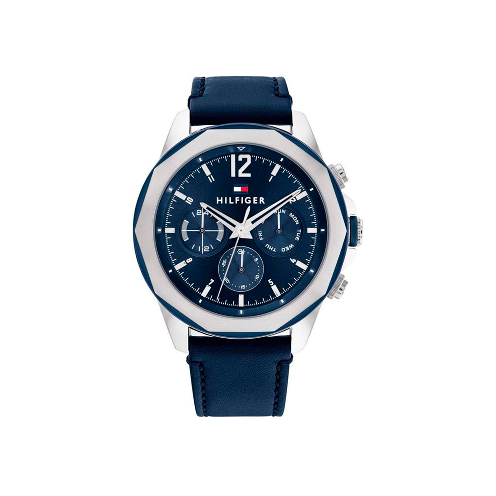 Reloj Tommy Hilfiger Hombre Lars Azul y Plateado 1792063 - Joyerías Sánchez