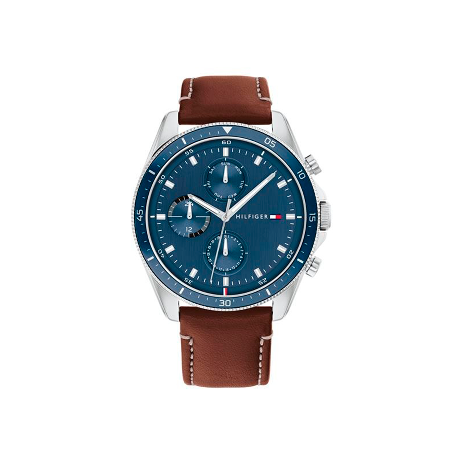 Reloj Tommy Hilfiger Hombre Parker Marrón y Azul 1791837 - Joyerías Sánchez