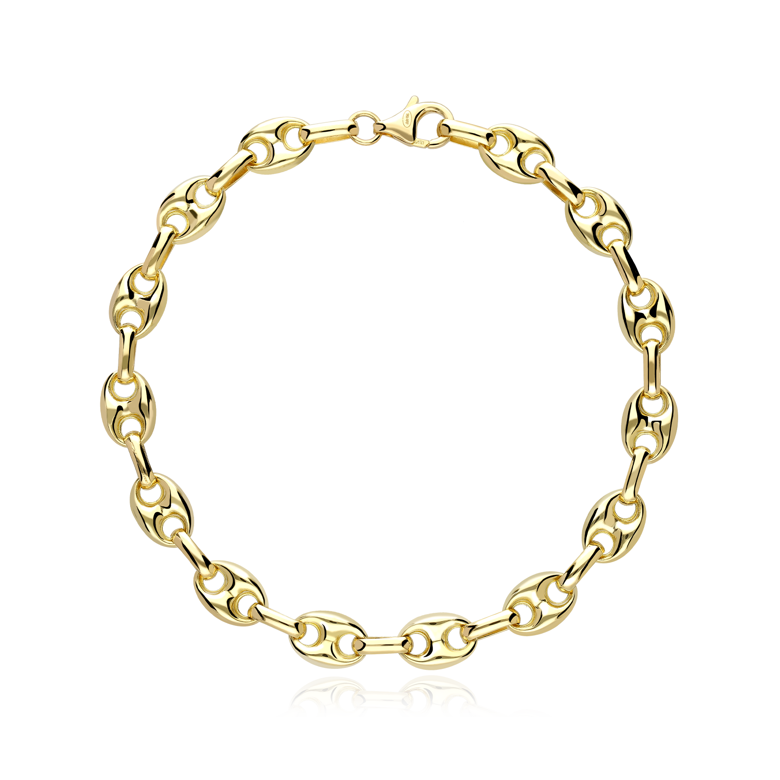 Pulsera Oro 18k Calabrote 21cm "Aliza" - Joyerías Sánchez