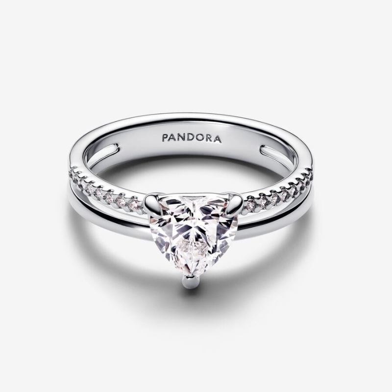 Anillo Pandora Doble banda 193100C01 - Joyerías Sánchez
