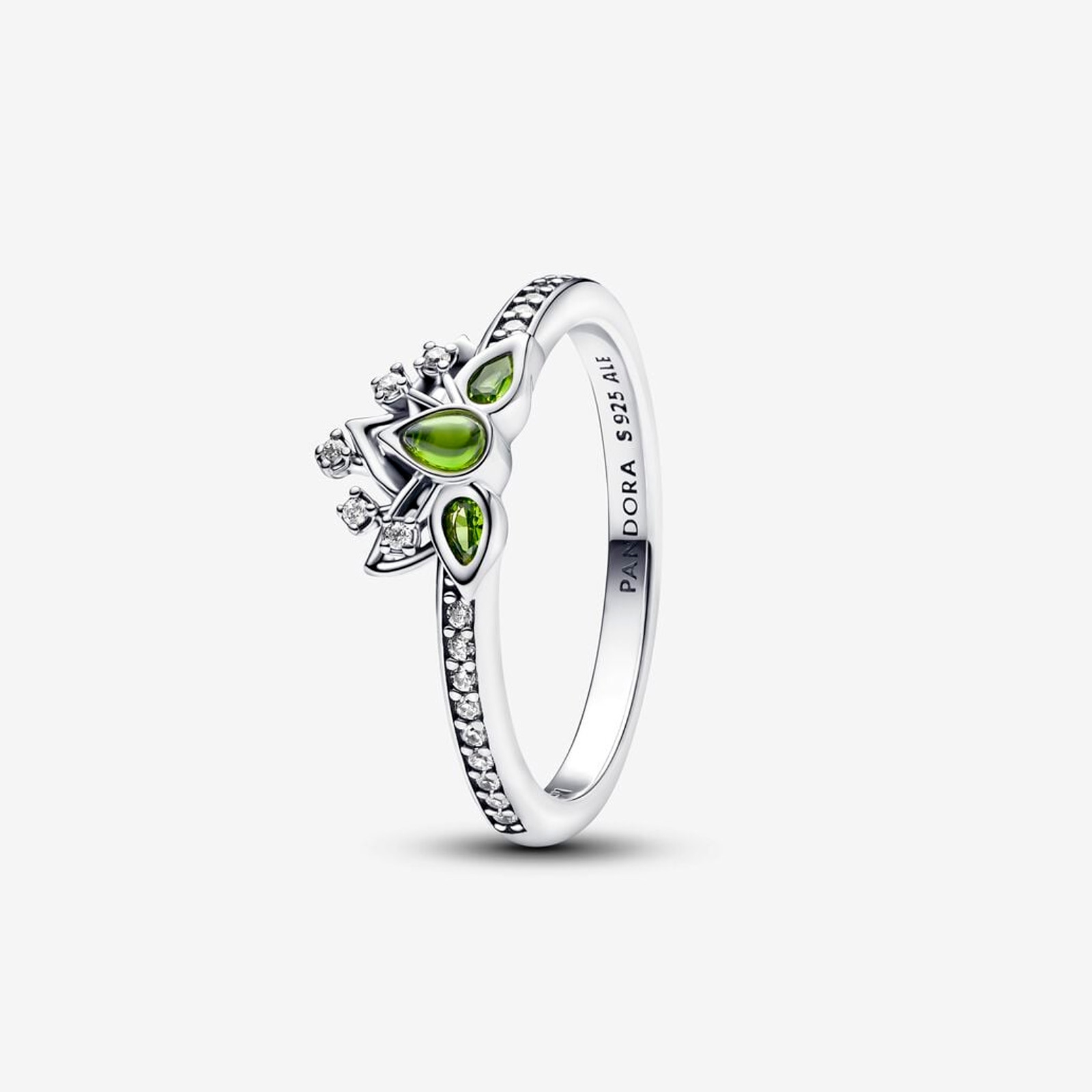 Anillo Pandora Tiara Princesa Tiana Disney 193653C01 - Joyerías Sánchez