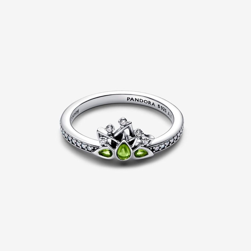Anillo Pandora Tiara Princesa Tiana Disney 193653C01 - Joyerías Sánchez